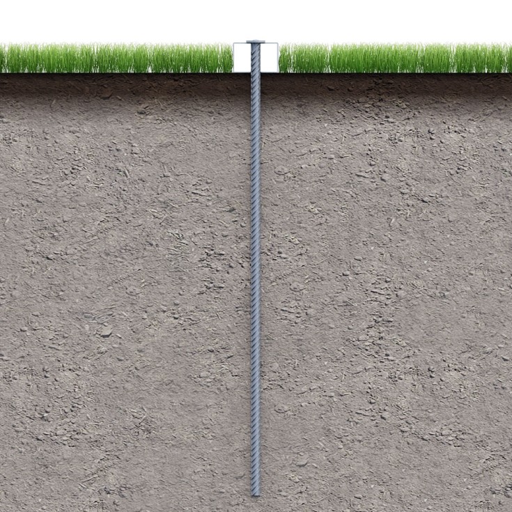 Rebar Ground Anchor - Accessories - Building Kits